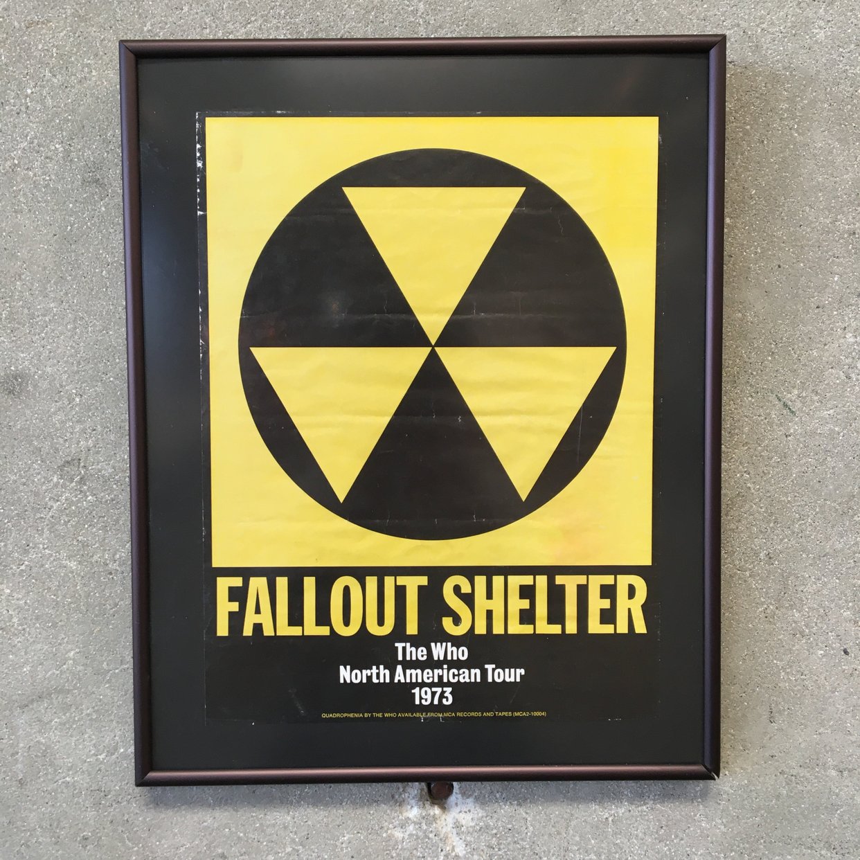 1973 Who Fallout Original Poster | Urban Americana (Home Decor) - Long ...