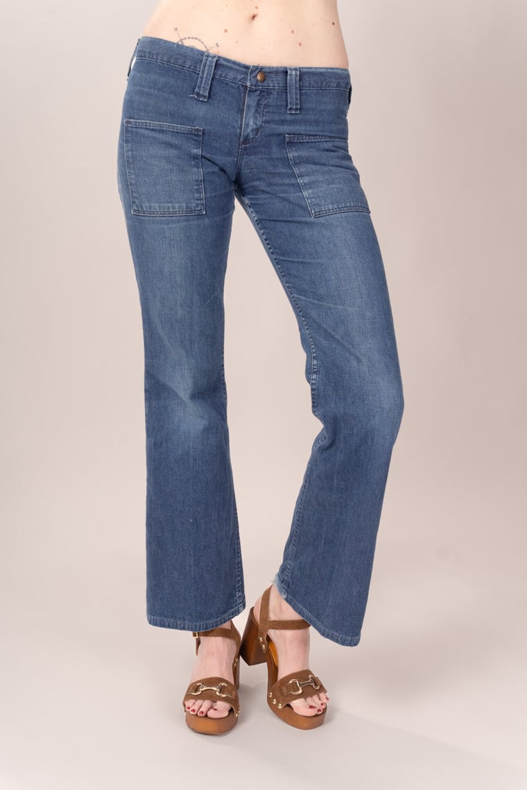 1970’s Wrangler Low Rise Sailor Jeans | Charm School Vintage | Austin, TX