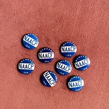 Vintage NAACP Membership Pins (1973 & 1976) | BLK MKT Vintage ...