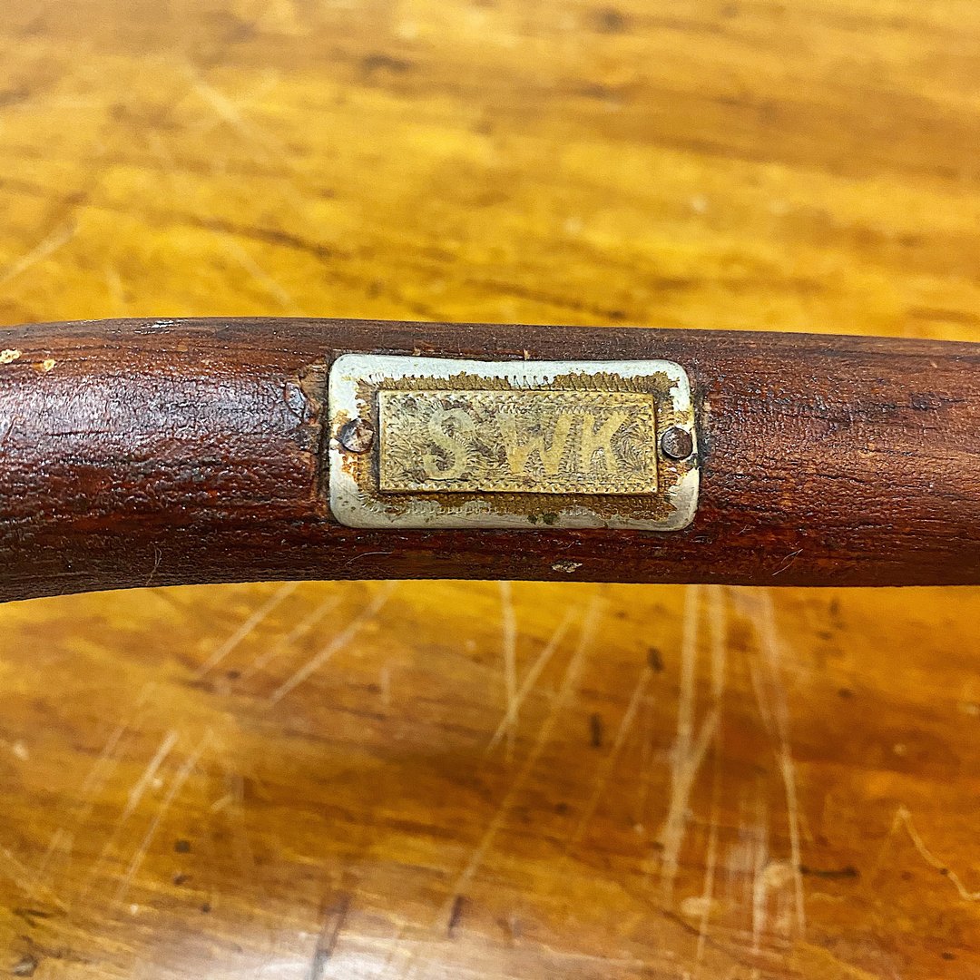 WW2 Era Prison Presentation Walking Cane - 1941 - Signed SWK | Mad Van ...