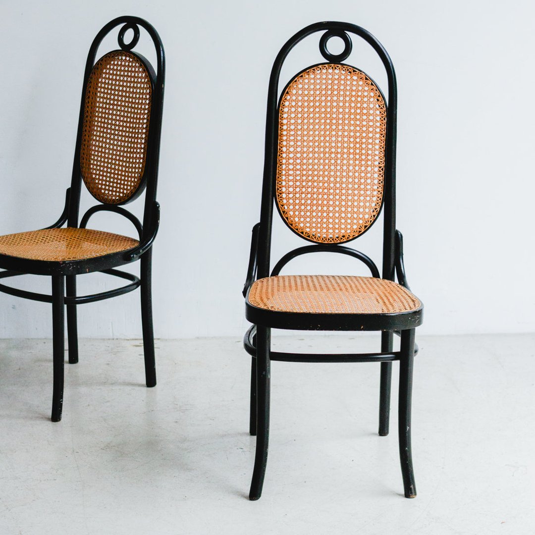 Thonet model 17 Caned Chairs | Elsie Green | Concord, CA