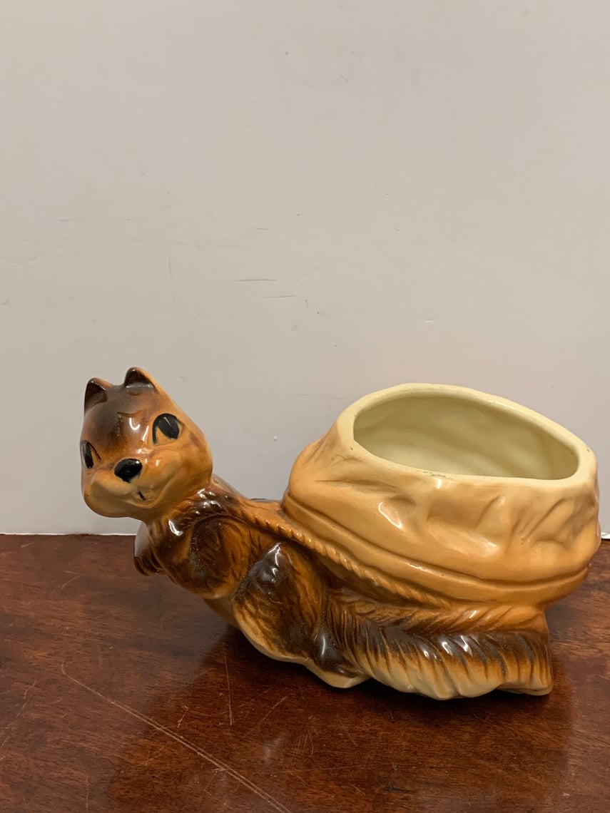 Vintage Pawnee Pottery Squirrel Planter | MOB Vintage | Kensington ...
