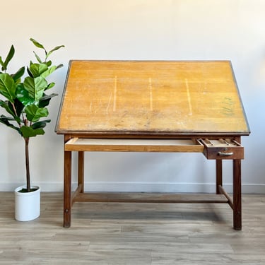 Vintage Drafting Table / Standing Desk | Home & Closet - Lincoln, NE ...