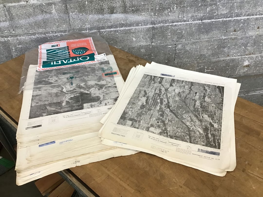 Lot of 1940’s Military Aerial Photos (Seattle) | Second Use | Seattle ...