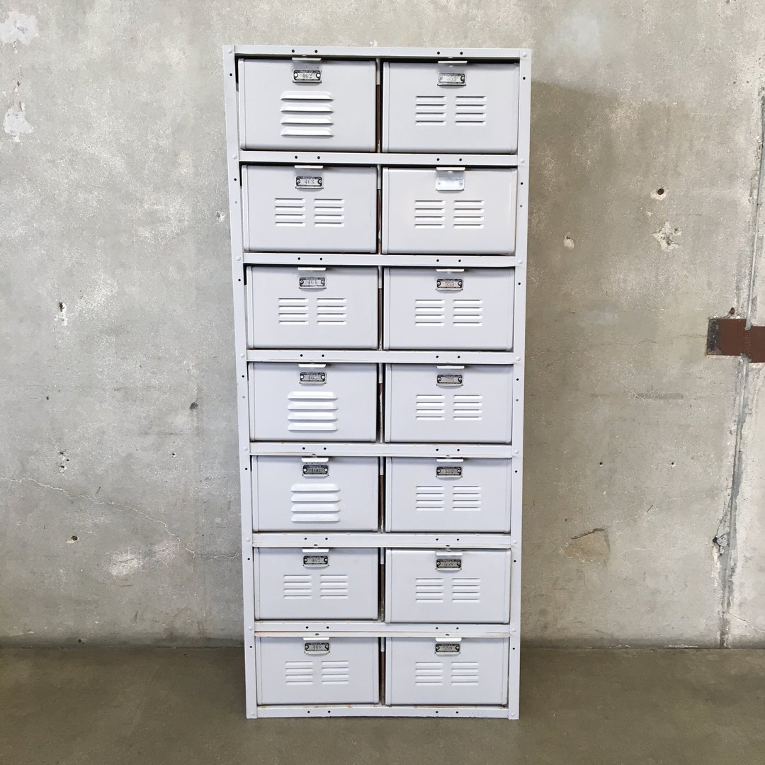 Vintage Basket Lockers | Urban Americana | Long Beach, CA