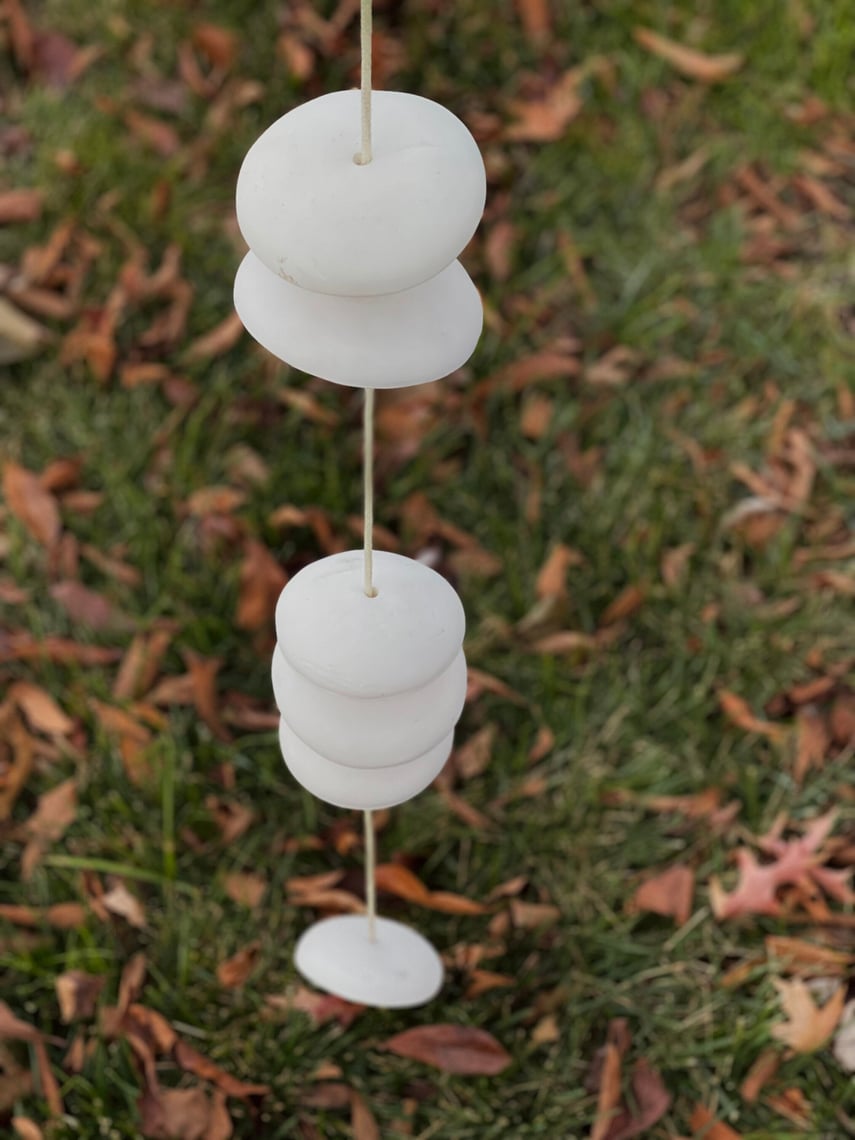 Lee & Pup McCarty | Carnevale | Ceramic Wind Chime | Maple Modern ...