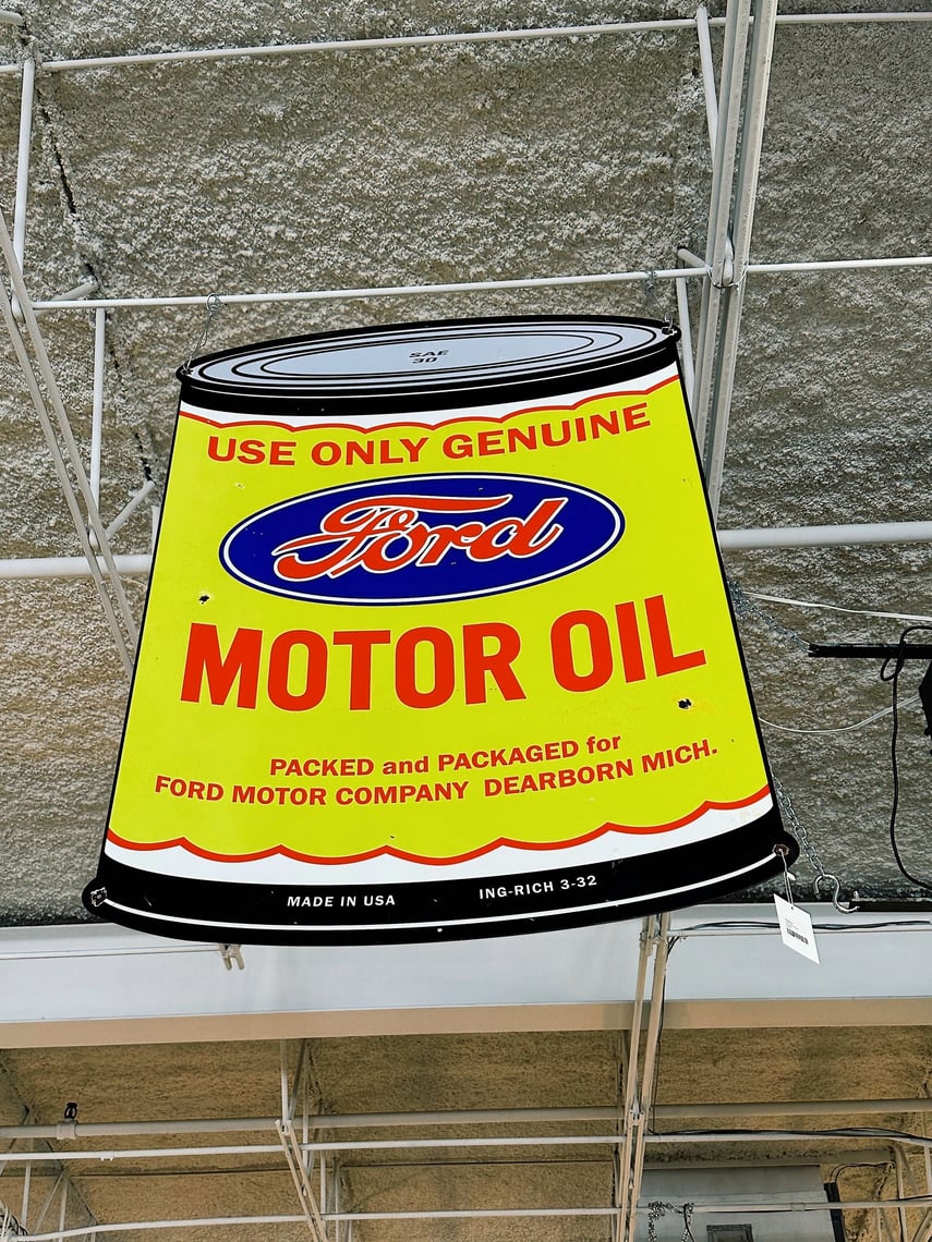 Ford Motor Oil Sign | Vintage Vault | Oakland Park, FL