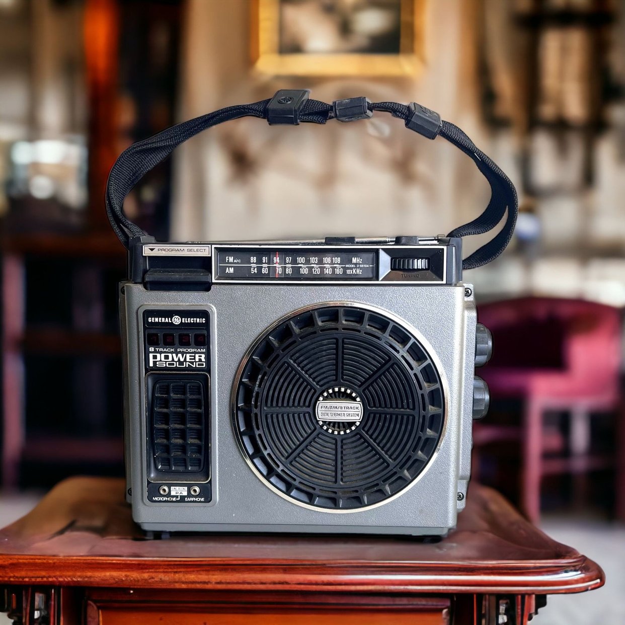 Vintage General Electric Portable 8 Track Program Power Sound | Over ...