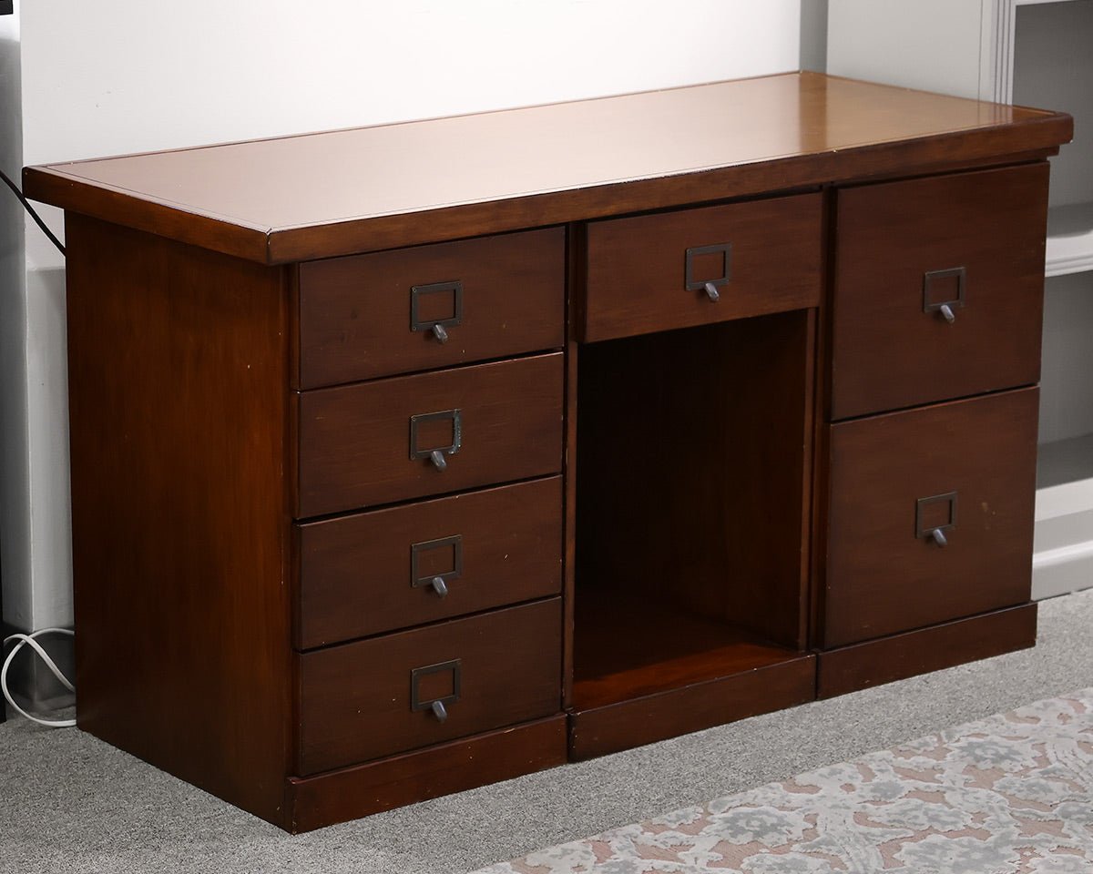 Mahogany Modular Desk | Furniture Consignment Gallery - Multiple ...