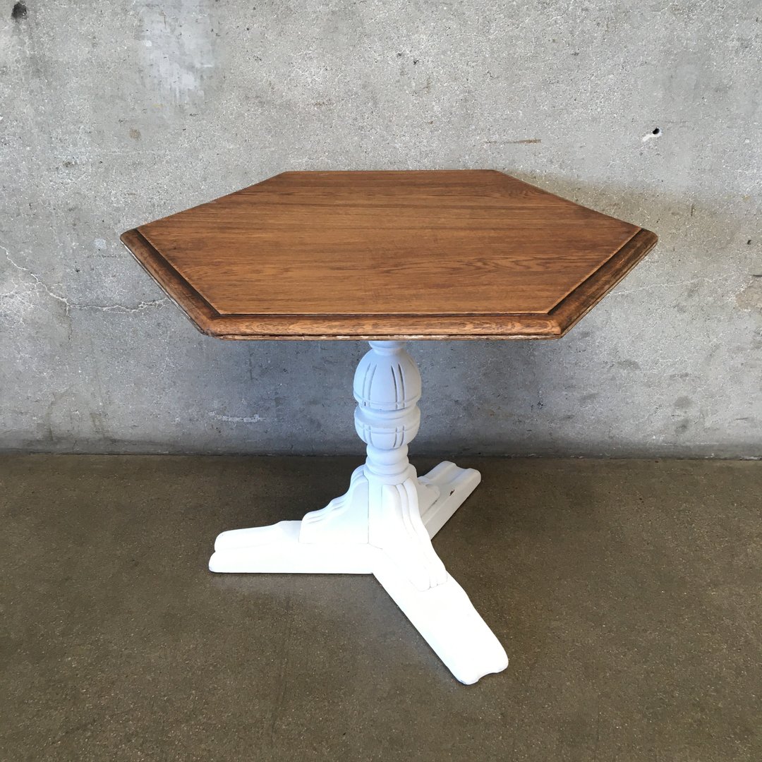 Vintage Pentagon Accent Table | Urban Americana | Long Beach, CA