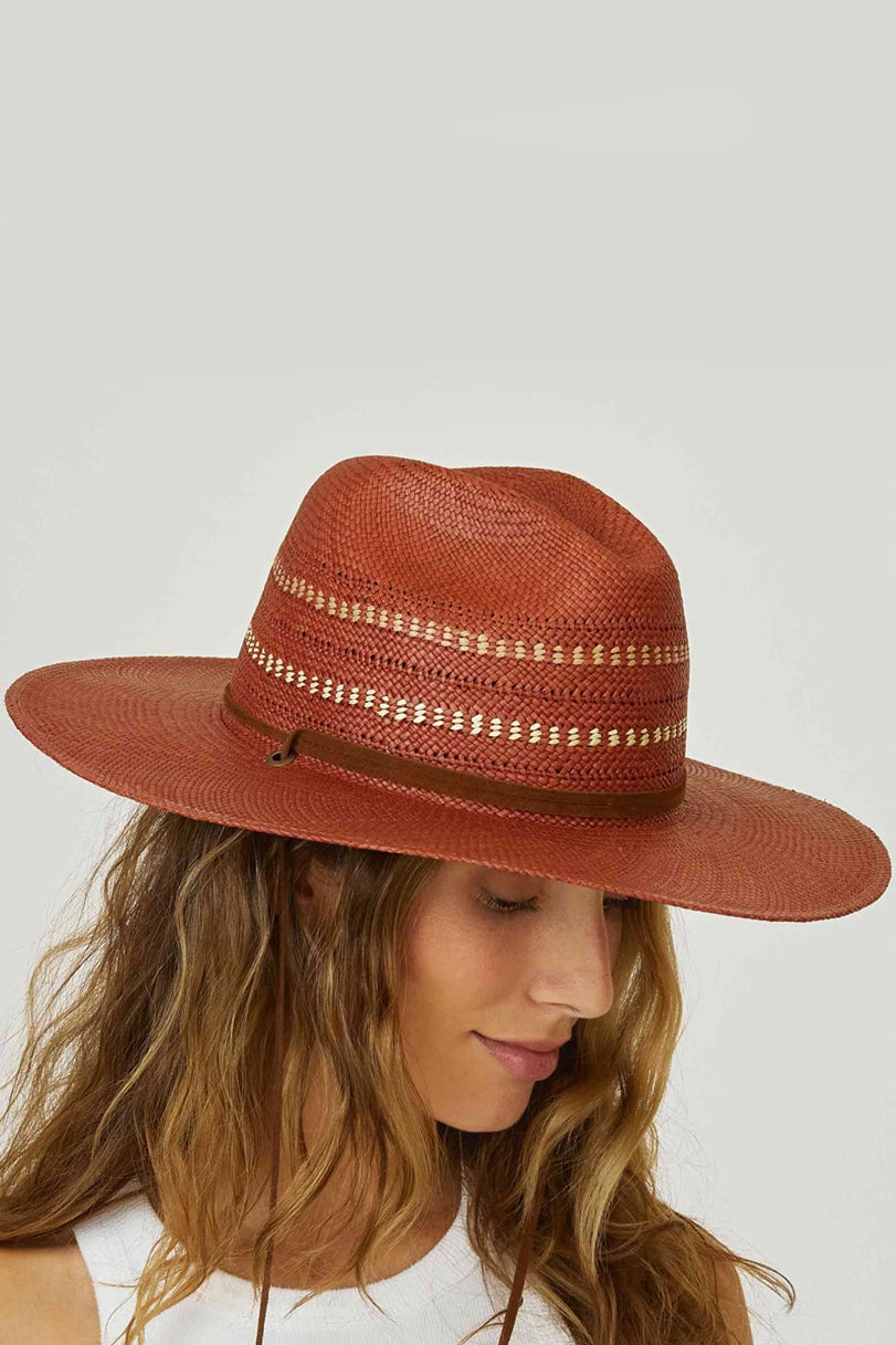 Gazania Hat - Brick | Dress - Beacon Hill - Boston, MA | ATTIC