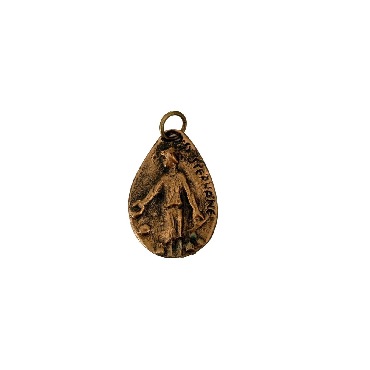 French Andre Lacome Bronze St. Stephane Medal | FunkyRelic - San ...