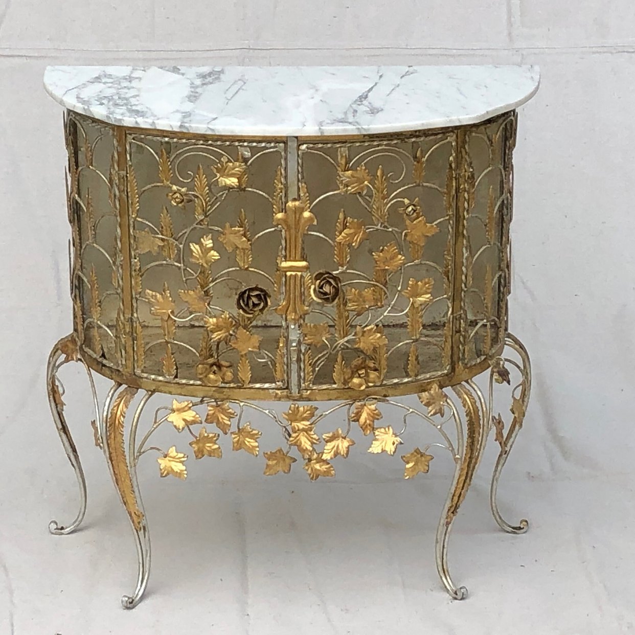 Italian Gilded Console Table Ornate Gold Commode Italy | All Things ...