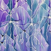 Pyramidal Neuron Forest - original ink painting on yupo of | Artologica ...