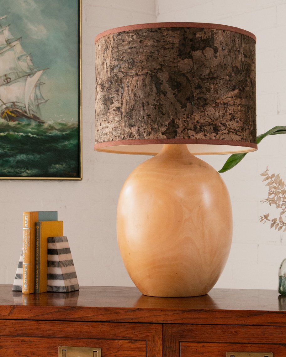 Cork Shade Lamp | Sunbeam Vintage | Highland Park - Los Angeles, CA