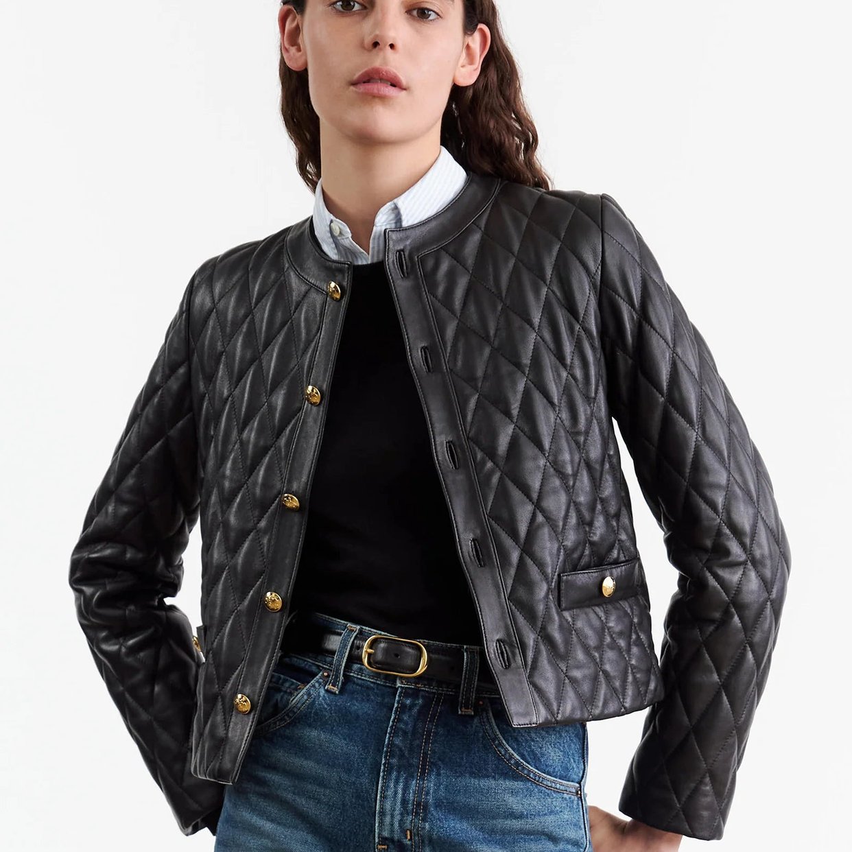 Amy Leather Jacket - Black | Dress - Beacon Hill - Boston, MA | ATTIC