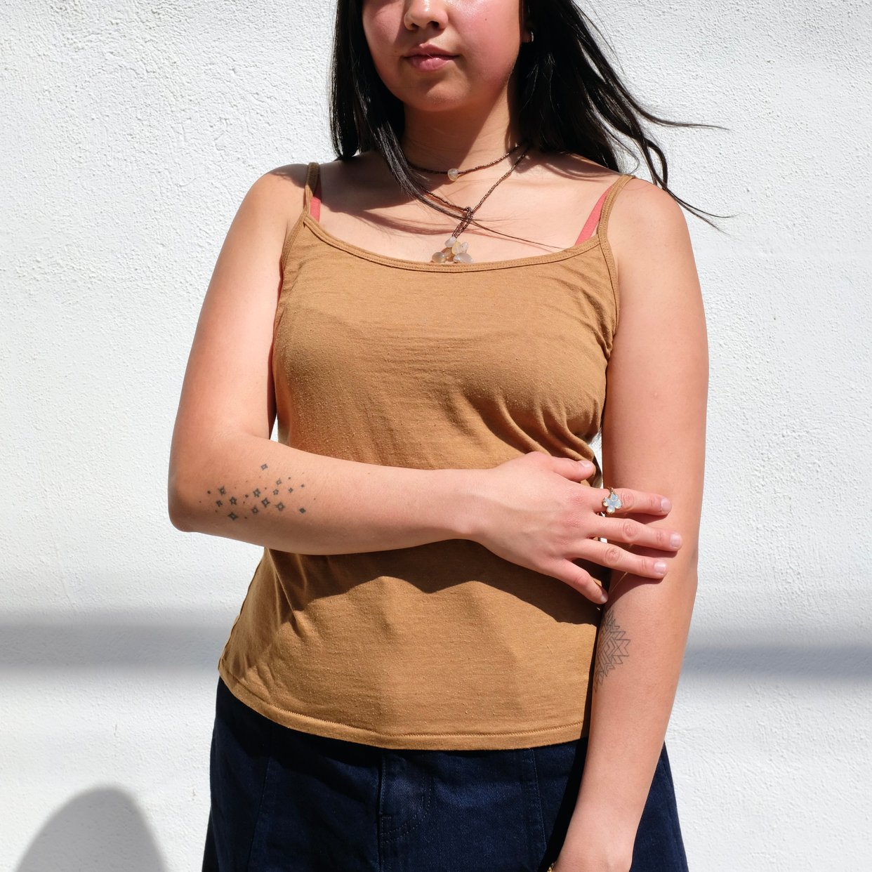 Zora Tank / Camel | Ad Hoc - Penticton, BC | ATTIC