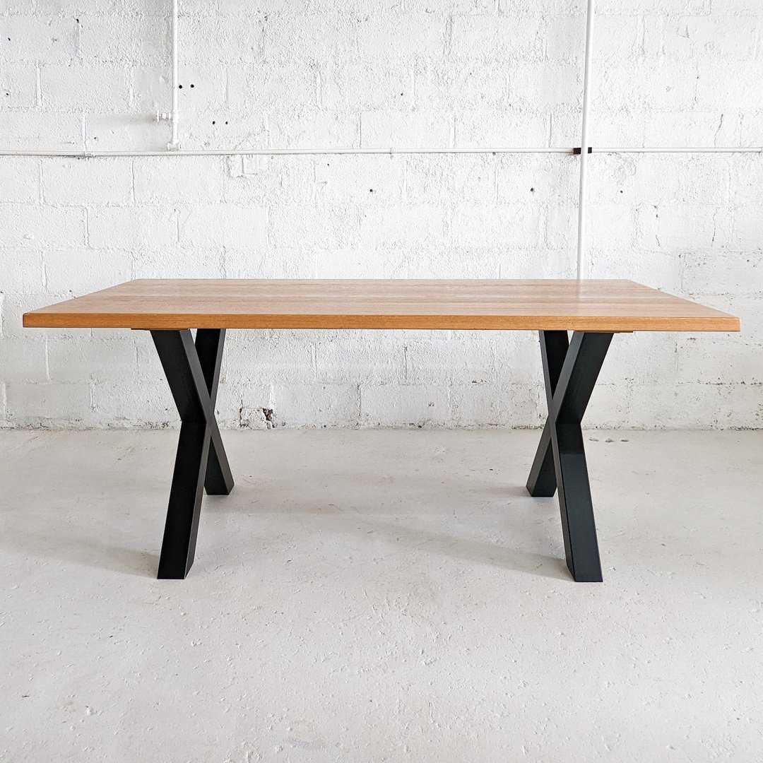 Scalloped Oak Table | Woodward Throwbacks | Hamtramck, MI