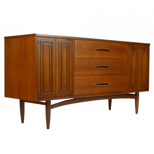Broyhill Sculptra Walnut Dresser | City Issue - Candler Park - Atlanta ...