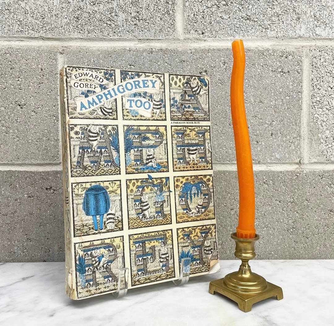 Vintage Amphigorey Too Book Retro 1980s Edward Gorey + Macabre + Short ...