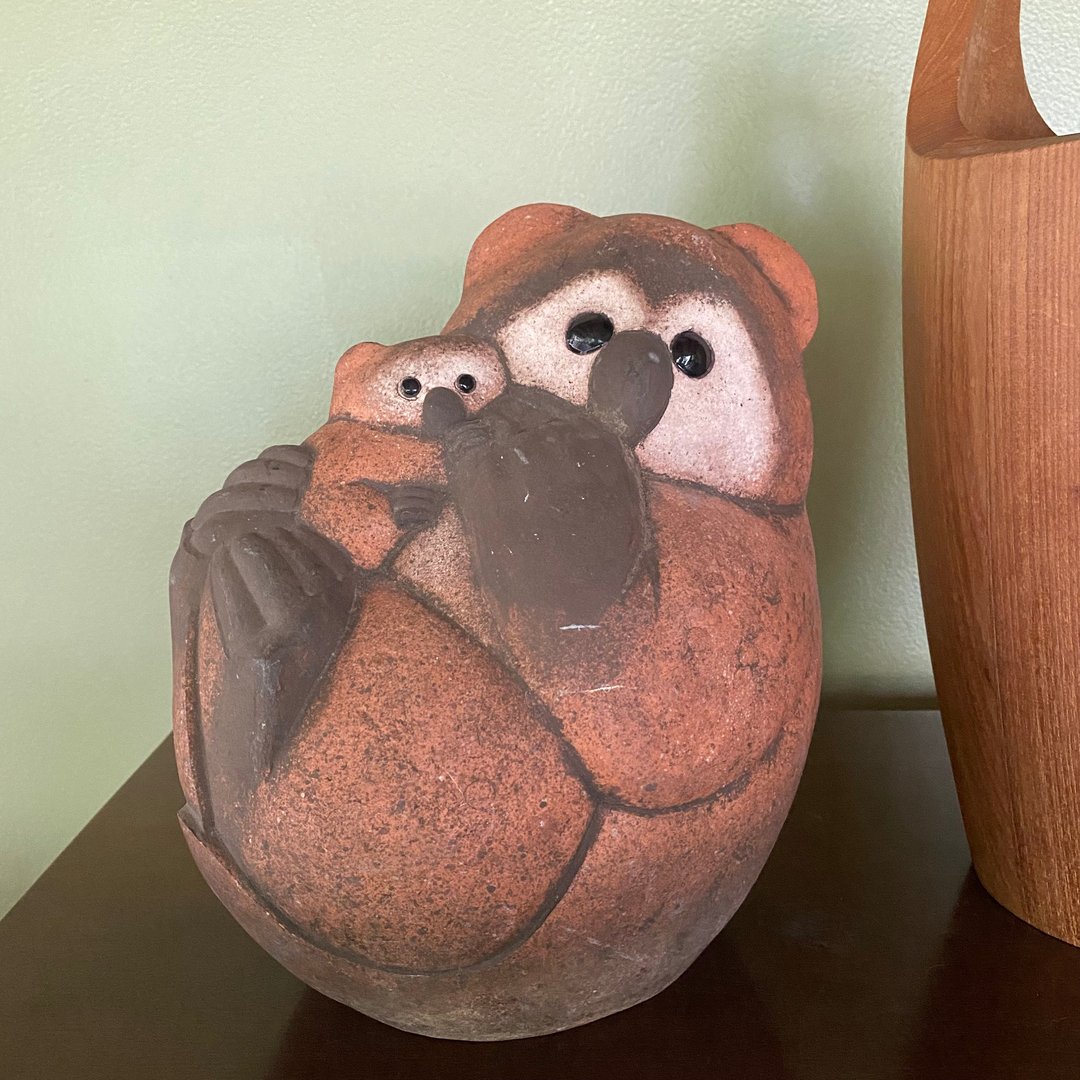 Midcentury modern vintage Dane Burr pottery Koala Ohio artist | Junk ...