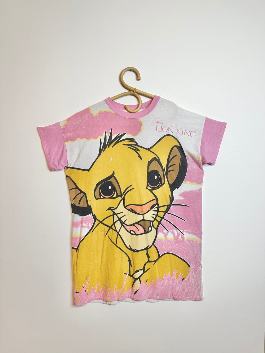 90s Lion King Simba Tee Disney Single Stitch | Hart and Shape Vintage ...