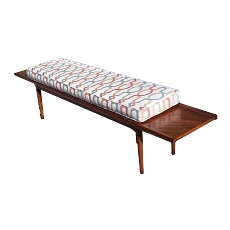 The Drexel 75″ Skinny Long-Bench | Coffee Table | Modern Mobler ...