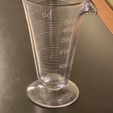 Vintage Beaker from Apothecary Laboratory Pharmacy Perfect Martini ...