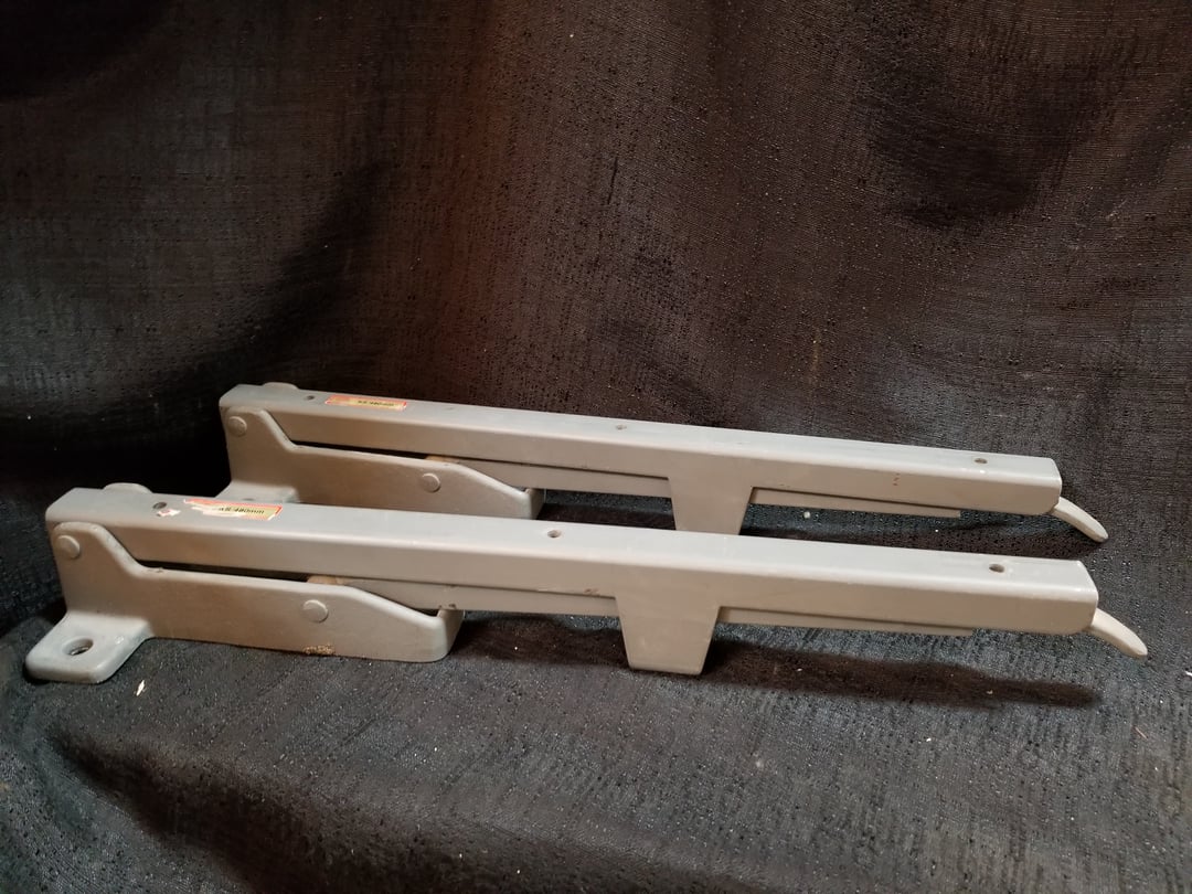 Pair of Hafele Heavy Duty Folding Table Brackets | Earthwise ...