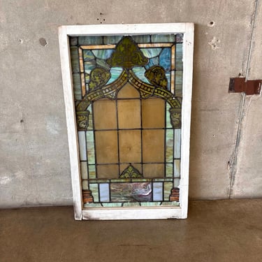 Vintage Stained Glass Window | Urban Americana (Home Decor) | Long ...