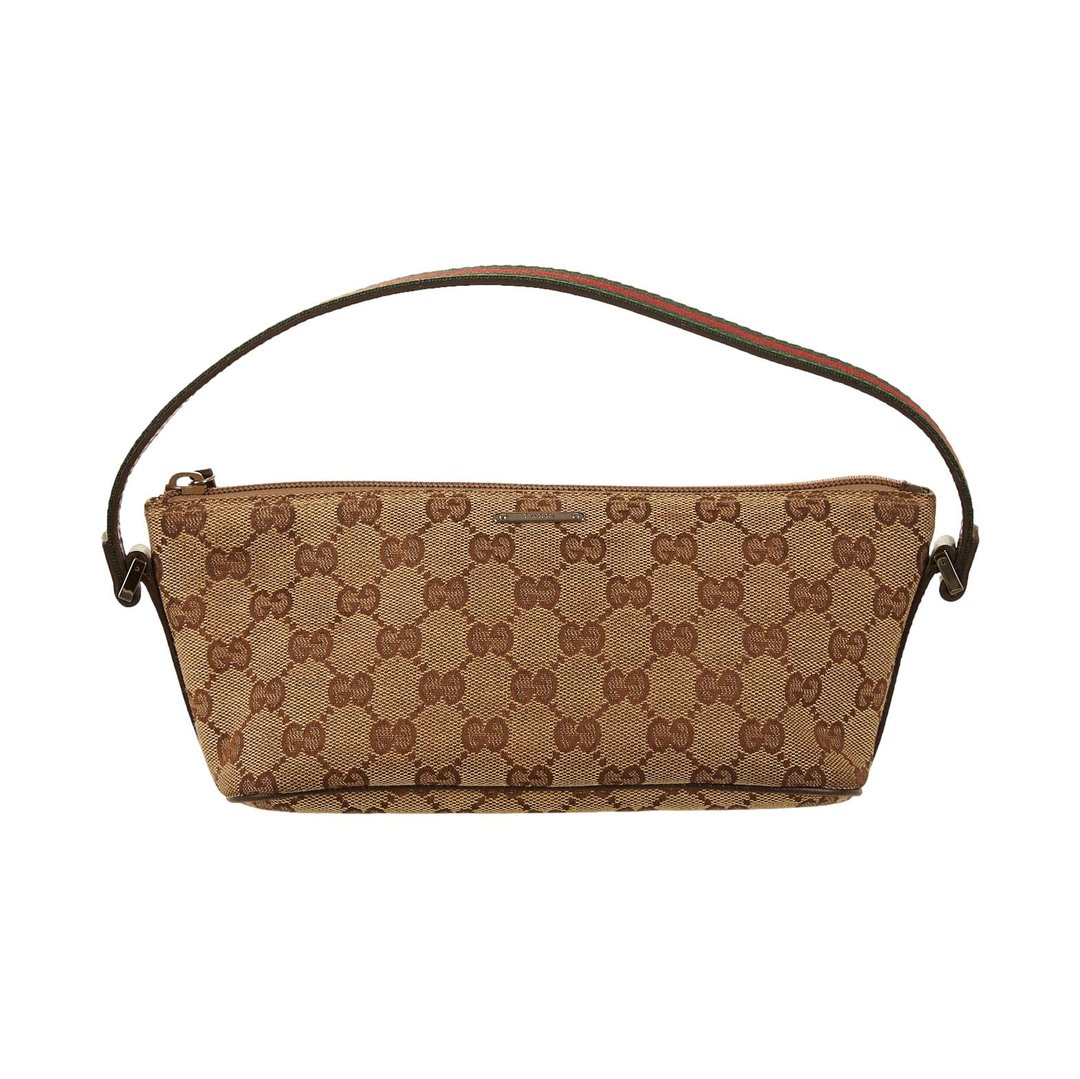 Gucci Tan Logo Mini Shoulder Bag | Treasures of NYC | New York, NY