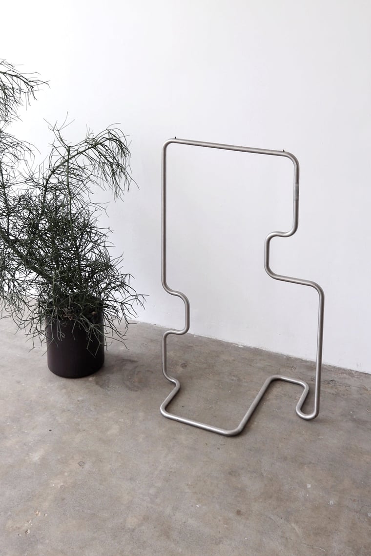 Tubular Squiggle Rack | In the Comfort Of | Seattle, WA