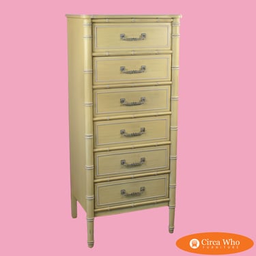 Vintage Henry Link Bali Hai Tall Chest | Circa Who | West Palm Beach, FL