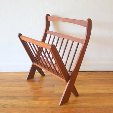 Mid Century Modern Folding Magazine Racks | Picked Vintage | Philadelphia