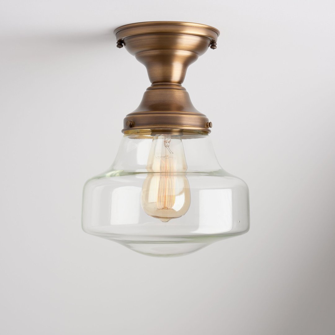 Art Deco - Ceiling Lighting Fixture - Farmhouse - Crystal | Olde Brick ...