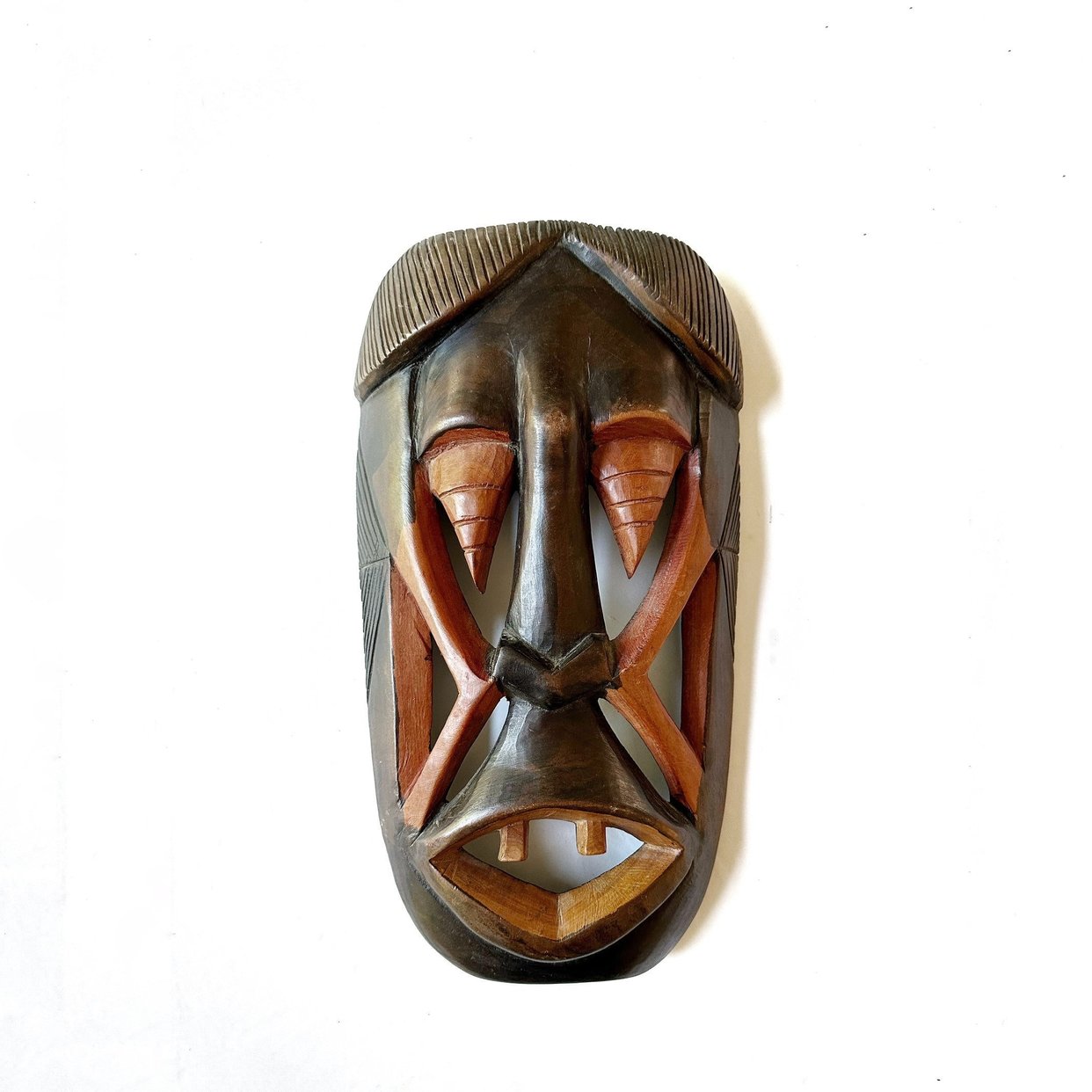 Tanzania Makonde African hand carved wood mask | africa | Simplychi ...