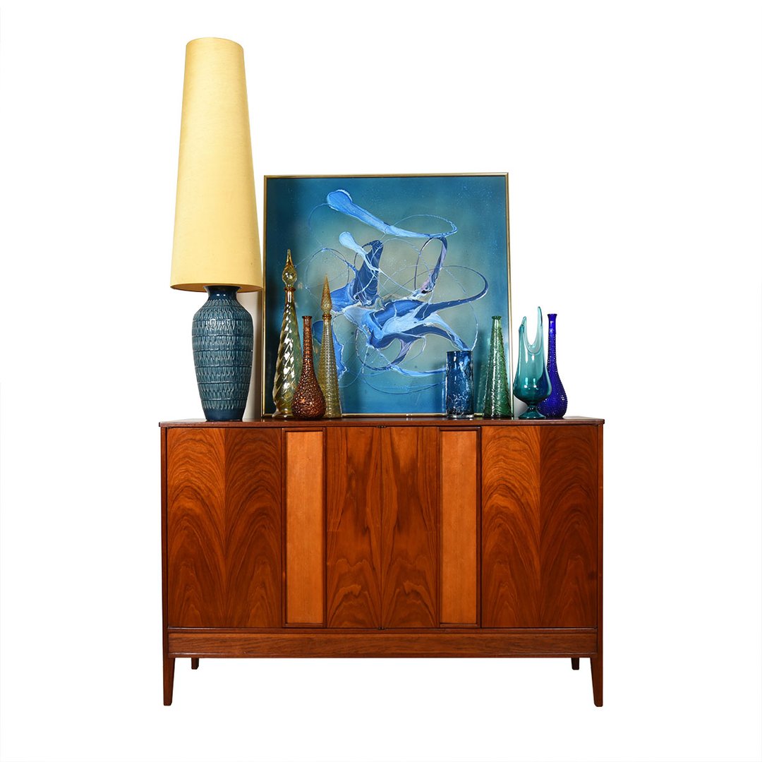 Teak Highboard | Bar Cabinet — Great Storage in Vintage MCM Style ...