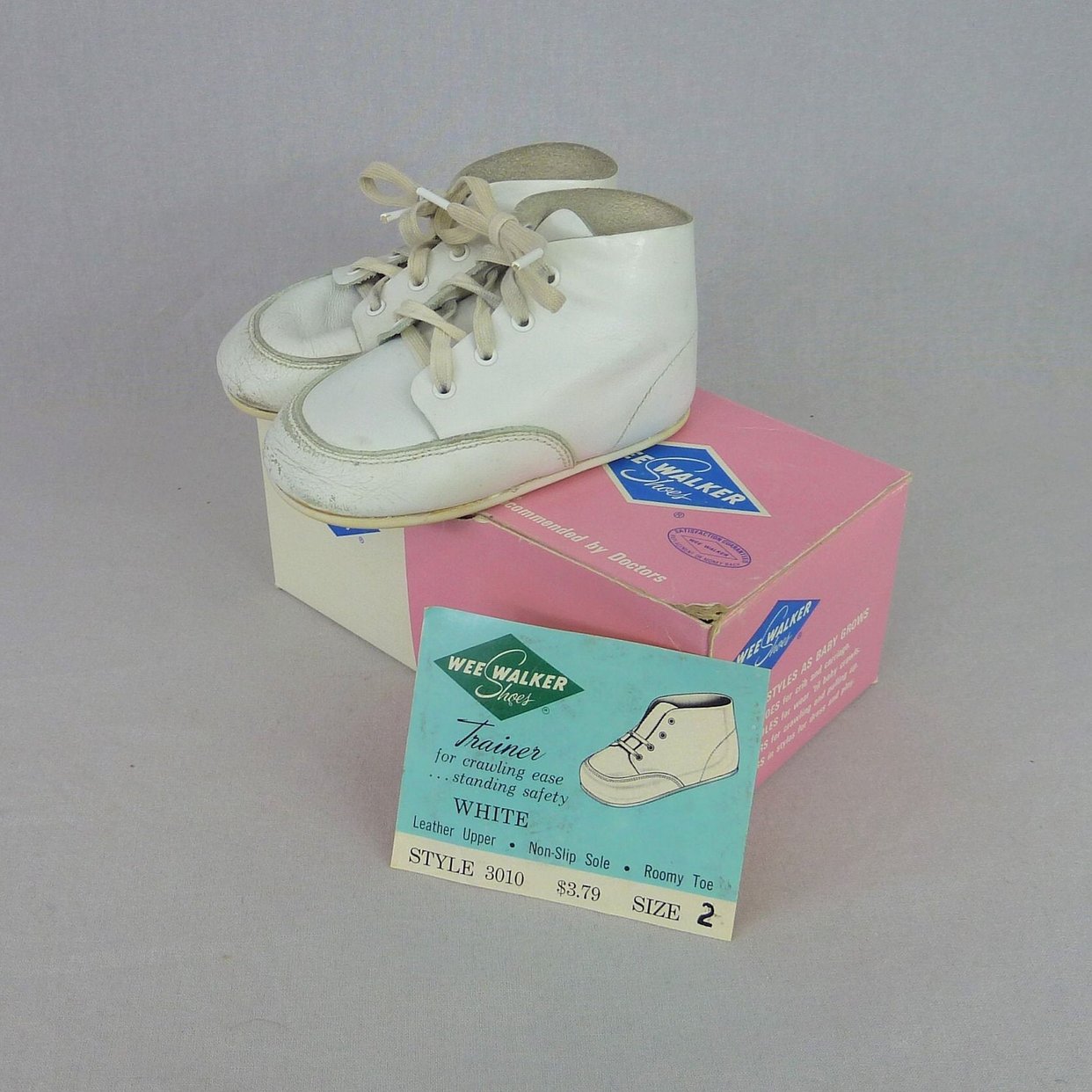 Vintage Wee Walker Baby Shoes with the Original | Whirlgig Emporium ...