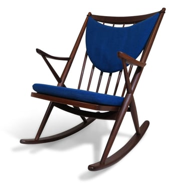 Frank Reenskaug for Bramin Danish Teak Rocking Chair | Chris Howard ...