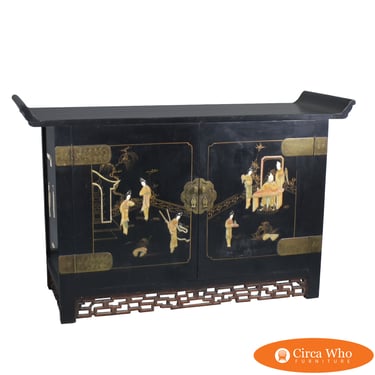 Vintage Chinoiserie Console/Server | Circa Who | West Palm Beach, FL