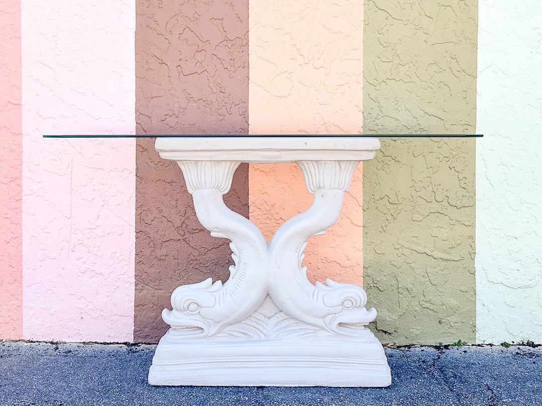 Concrete Koi Fish Console | Palm Beach Regency | Lake Park, FL