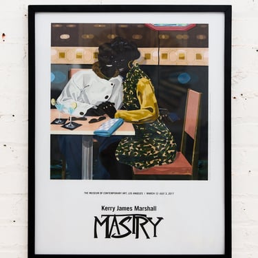 Kerry James Marshall Mastry Museum Poster Framed | Sunbeam Vintage ...