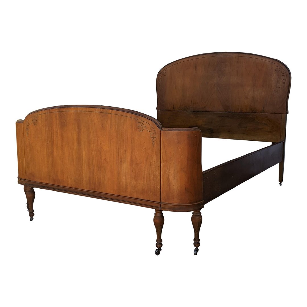 COMING SOON - Vintage French Curved Footboard Full Size Bedframe | The ...