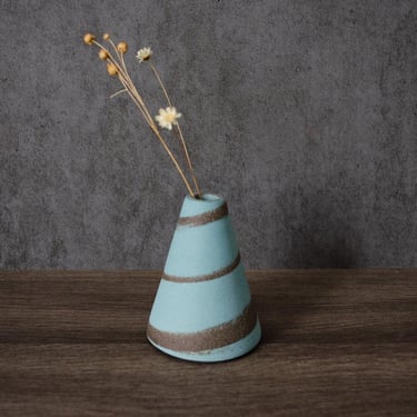 Mini Conical Vase | Saori M Stoneware - Auburn, WA | ATTIC