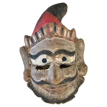 Southeast Asian Folk Art Wooden Mask | Galerie Sommerlath - Pasadena ...