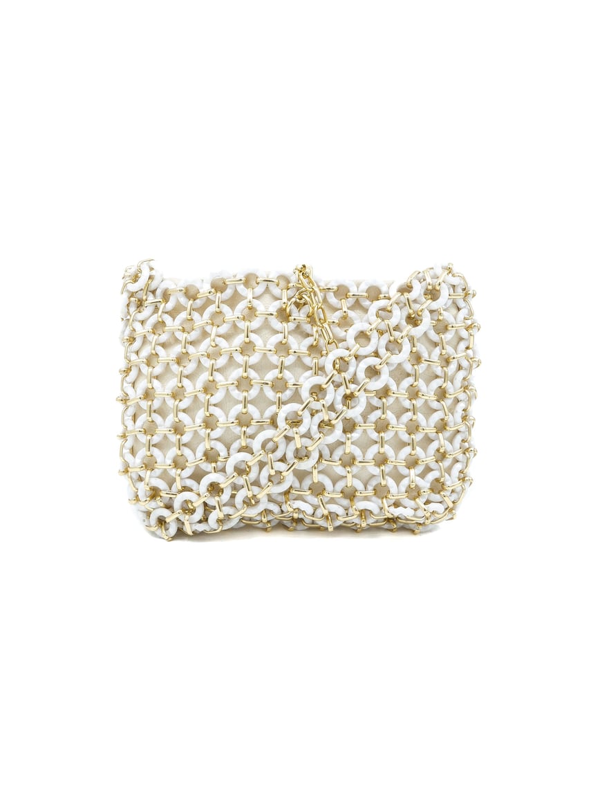 1960s Beaded Chainmail Shoulder Bag | Siren Vintage | Los Angeles, CA