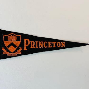 Vintage Princeton University Mini Pennant | Delve Chicago | Chicago, IL