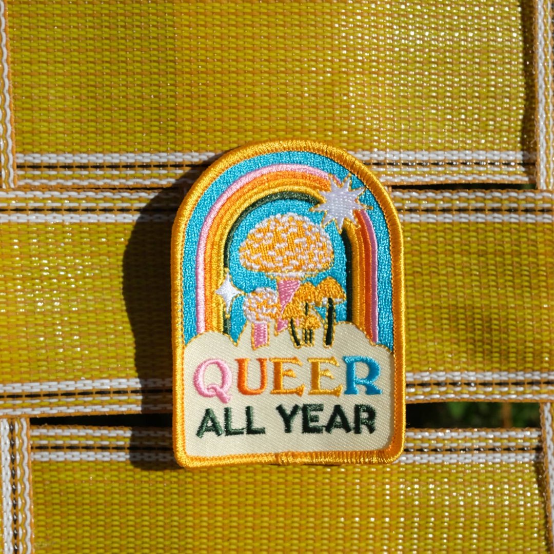 Queer All Year Patch | Humboldt House | Chicago, IL