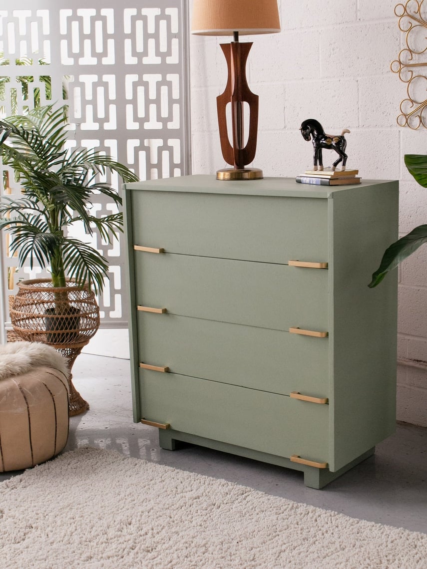 Sage Green Vintage Dresser by Morris | Highland Park - Los Angeles, CA