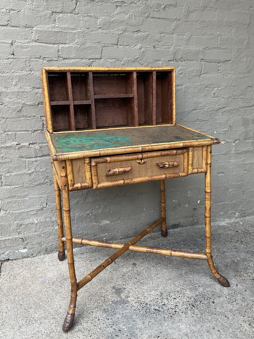Scorched Bamboo Writing Desk | GoodWood | U St - Washington, DC